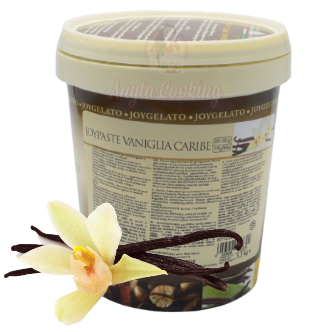 Pasta concentrata aromatizanta -JOYPASTE - VANILIE CARIBE, 1.2 kg ...