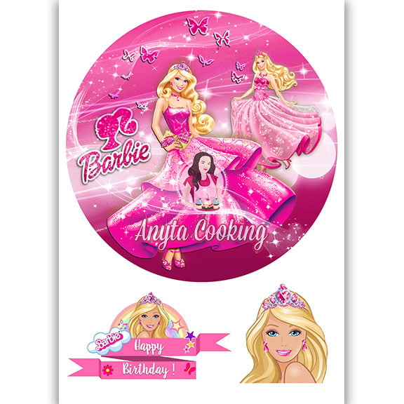 Imagine Comestibila " Barbie1 " - Anyta Cooking - Anyta Cooking