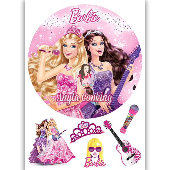 Imagine Comestibila " Barbie2 " - Anyta Cooking - Anyta Cooking