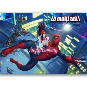 Imagine Comestibila " SpiderMan / Omul Paianjen19 " - Anyta Cooking ...