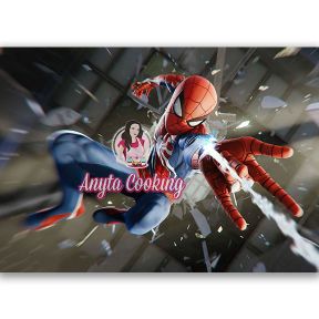 Imagine Comestibila " SpiderMan / Omul Paianjen3 " - Anyta Cooking ...
