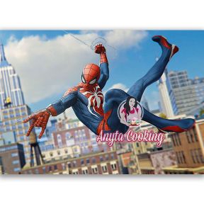 Imagine Comestibila " SpiderMan / Omul Paianjen5 " - Anyta Cooking ...