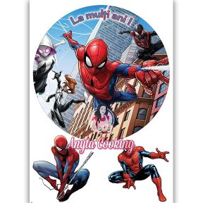 Imagine Comestibila " SpiderMan / Omul Paianjen9 " - Anyta Cooking ...